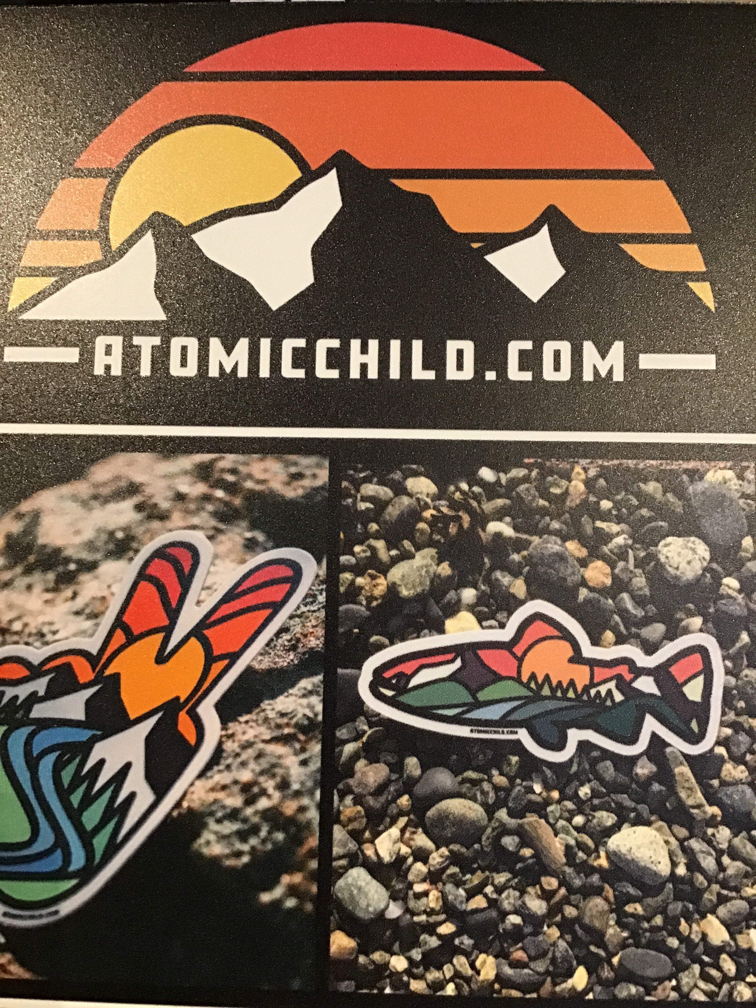 Atomic Child Stickers – LIMBER GROVE